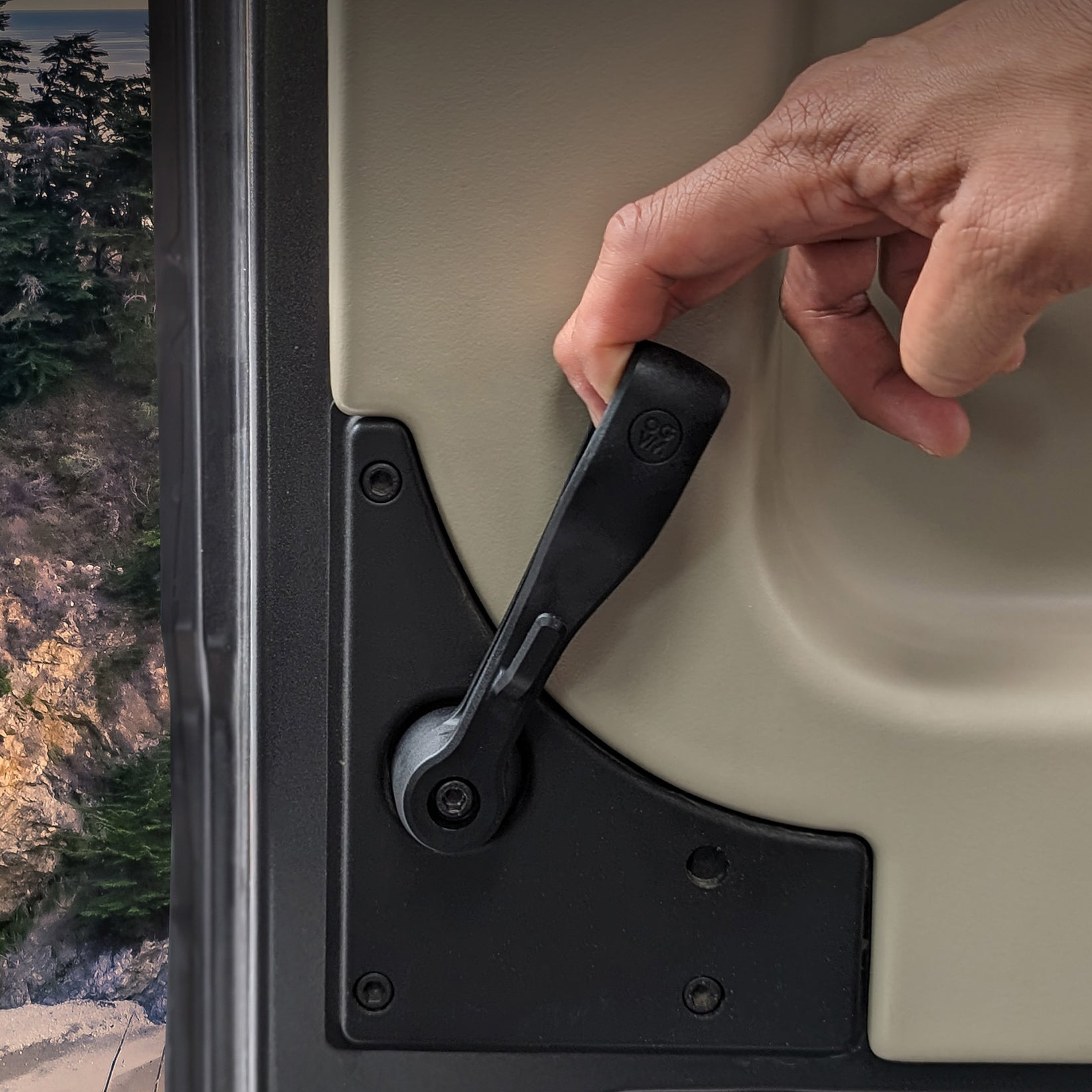 Ram ProMaster Sliding Door Handle Upgrade (2014-2024) – OpenGlass Van Mods